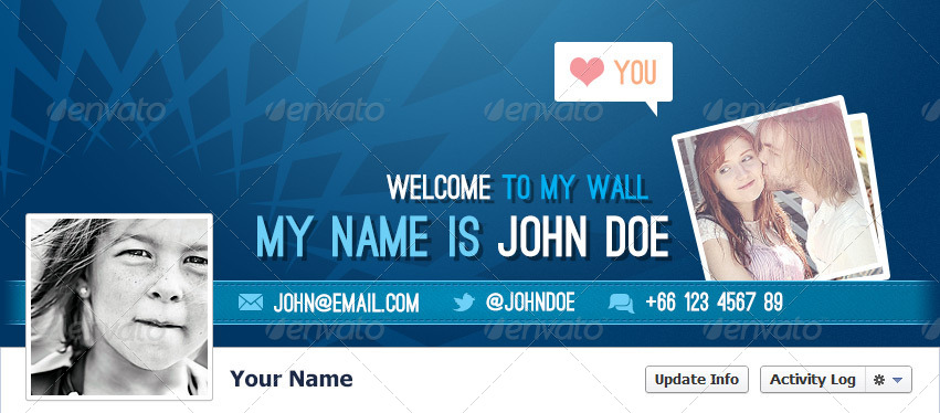 Creative FB Timeline Bundle, Web Elements | GraphicRiver